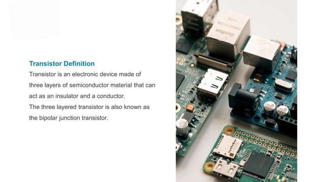 Transistor powerpoint presentaion - Electronics powerpoint presentation ...