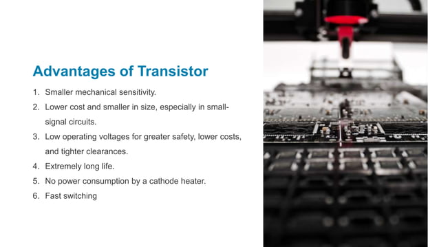 Transistor powerpoint presentaion - Electronics powerpoint presentation ...