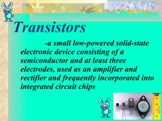 Transistors | PPT