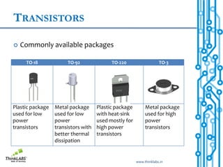 Transistors | PDF