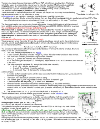 Transistors | PDF