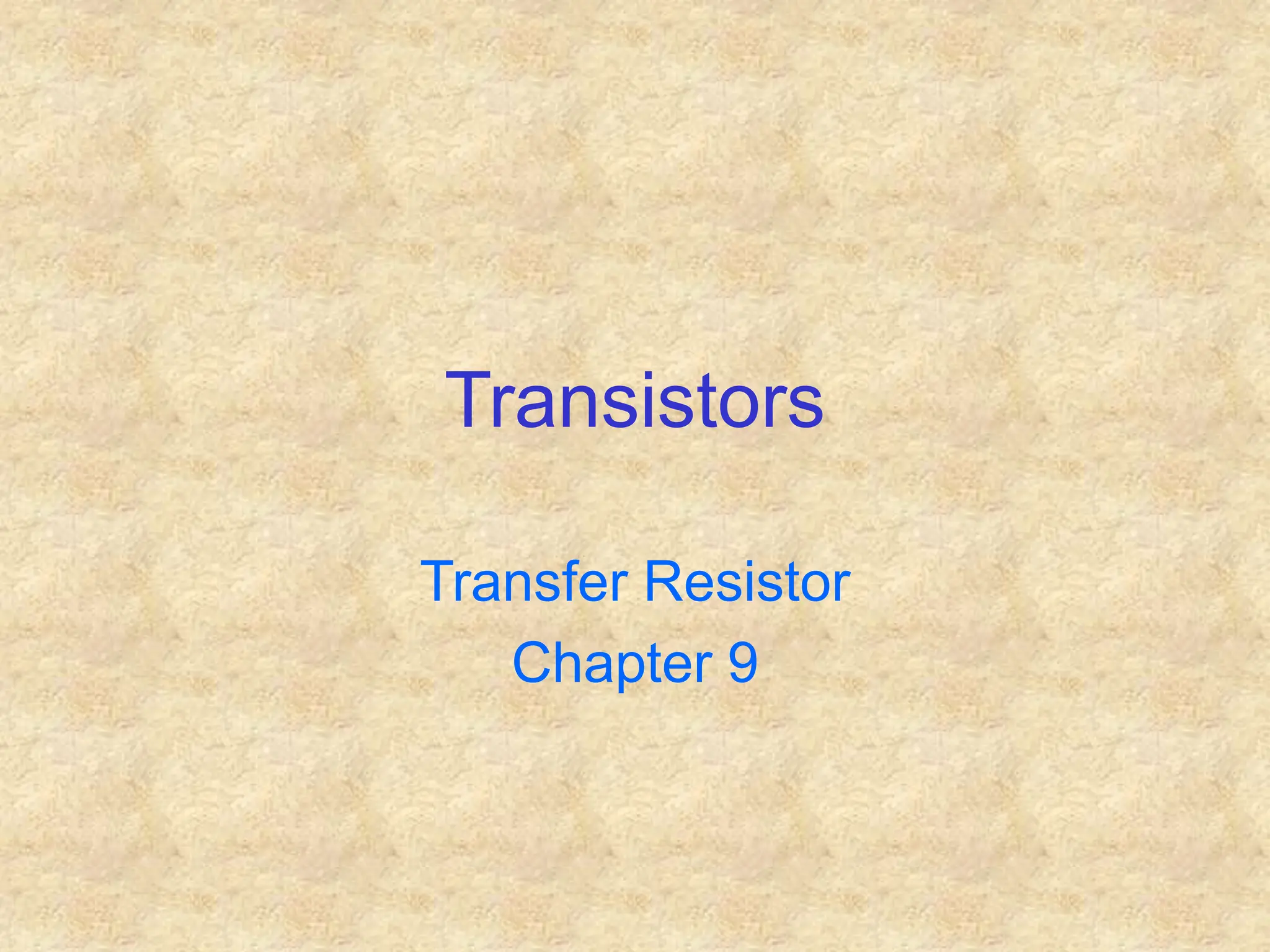 Transistors.ppt