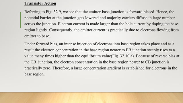 Transistors physics project | PPTX | Physics | Science