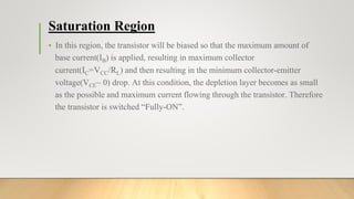 Transistors physics project | PPTX