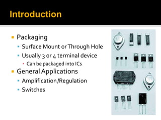 Transistors Basic Concept | PPT