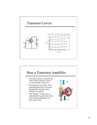Transistors handout | PDF