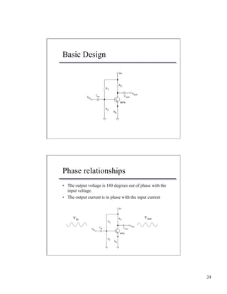 Transistors handout | PDF