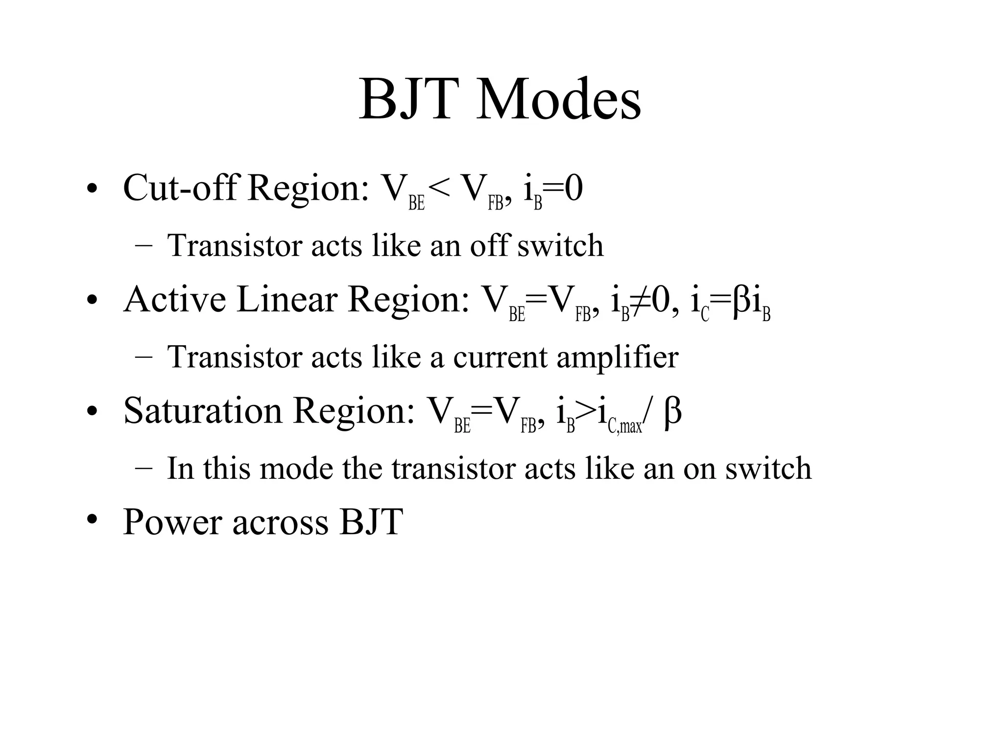 Transistors s07 | PPT