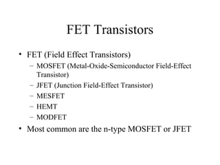 Transistors s07 | PPT