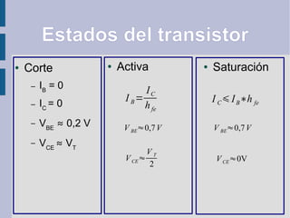 Transistor teoria | ODP