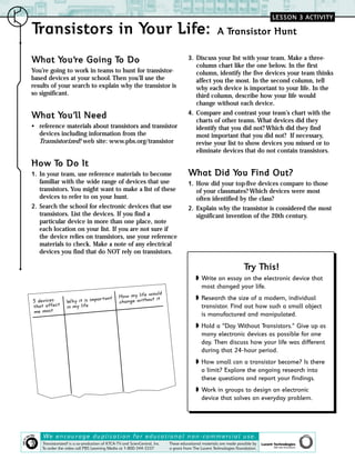 Transistor t gfinal | PDF | Physics | Science