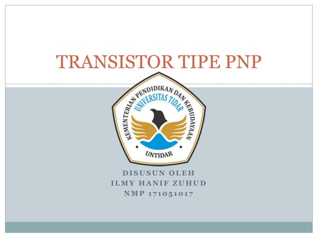 Transistor tipe pnp | PPT