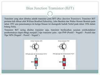 Transistor tipe pnp | PPT