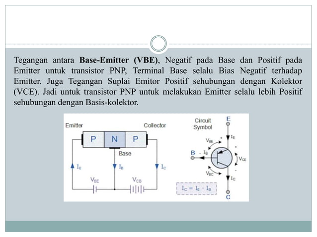 Transistor tipe pnp | PPT
