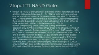 Transistor Transistor Logic.pptx,best for study | PPT