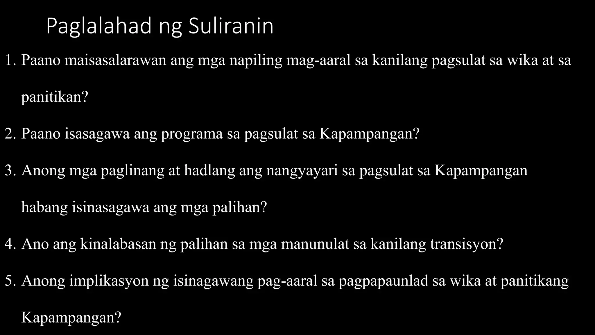 Transisyon sa pagbagtas at pagyakap bilang manunulat sa Amanung ...