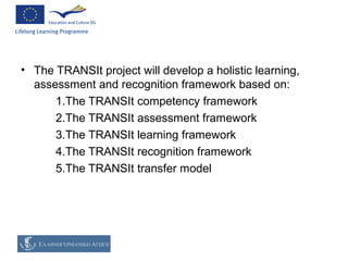 Training teachers in competence based education - TRANSIt project ...