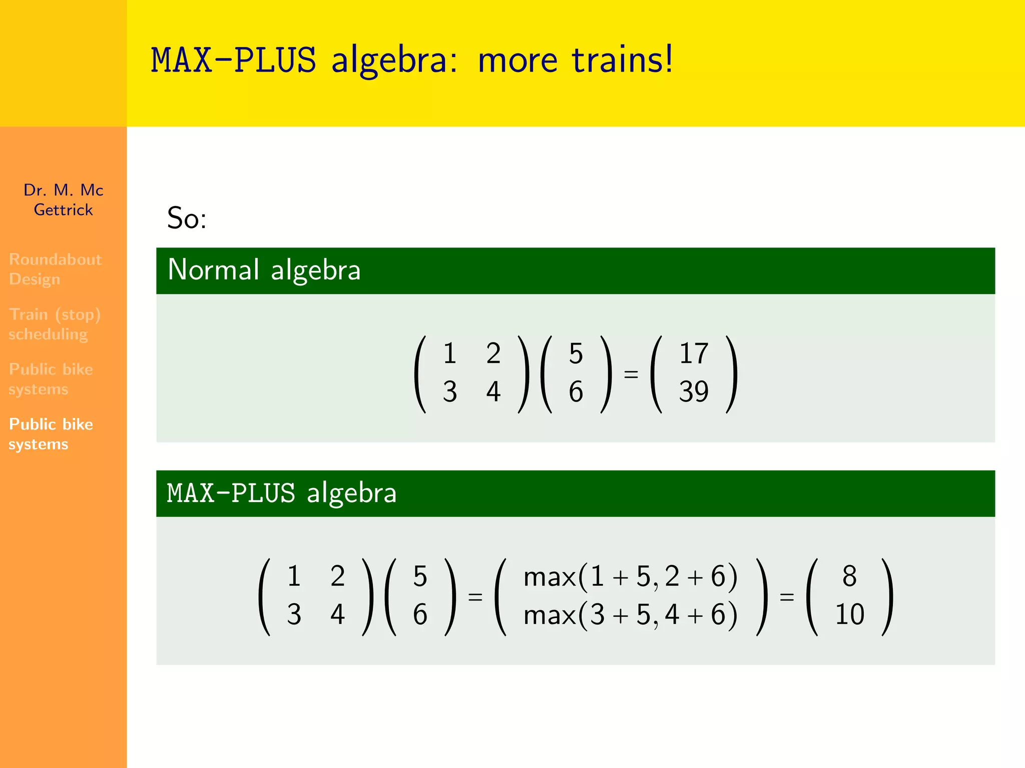 Mathematics in Public and Private Transportation | PDF