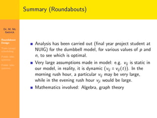Mathematics in Public and Private Transportation | PDF