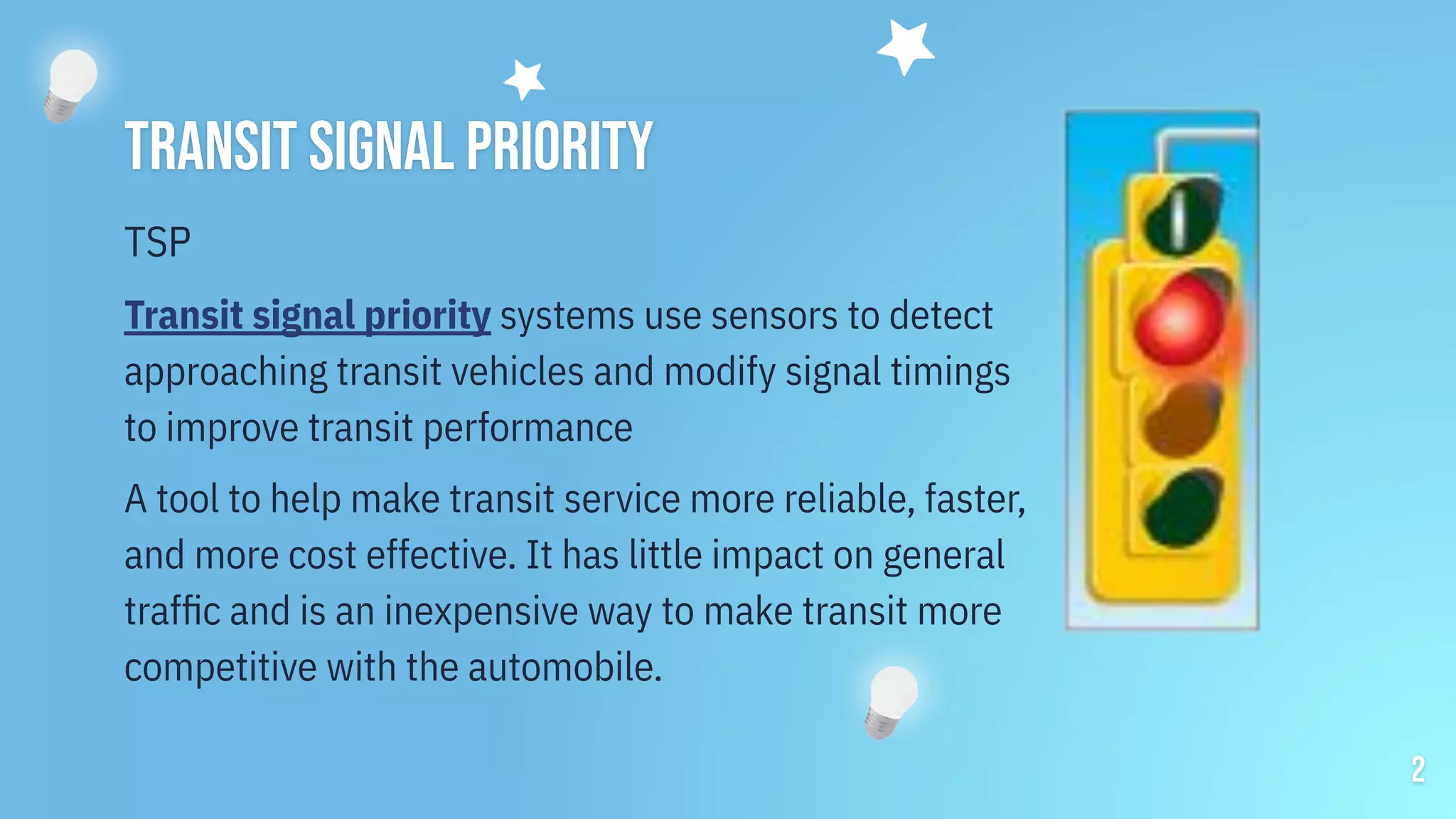 Transit Signal Priority | PDF