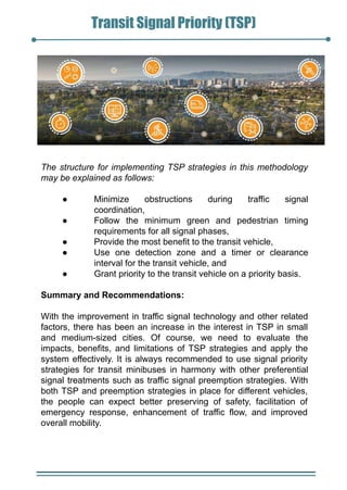 Transit Signal Priority TSP | PDF