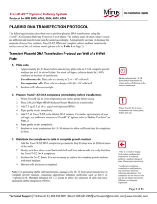 TransIT-X2 Protocol | PDF