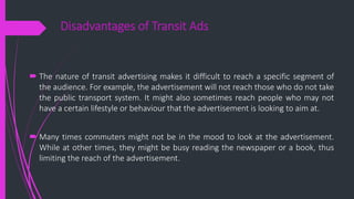 Transit Advertising | PPTX