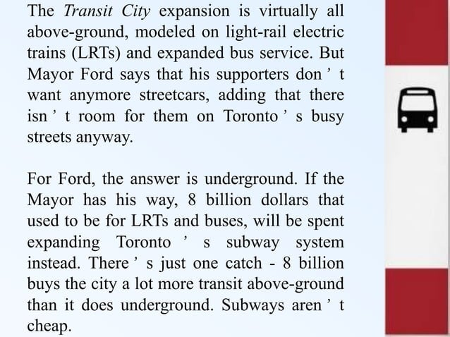 Transit City | PPT