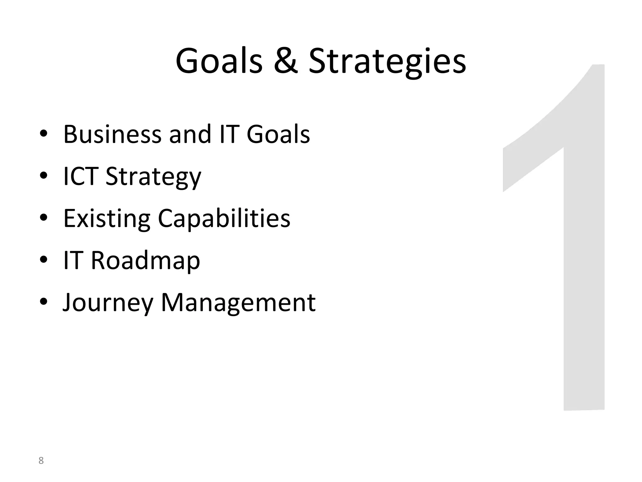 6 Steps to Transition Govt ICT effectiveness | PPT