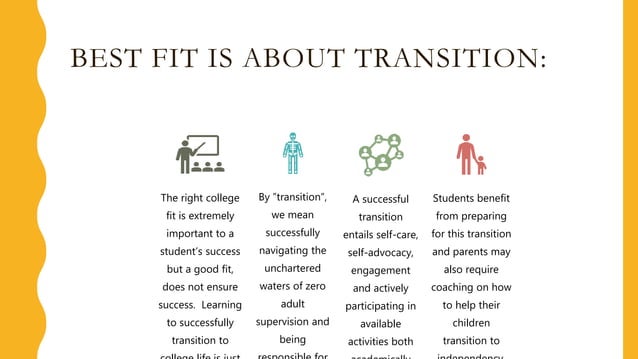 The Transition - Key to Success in College | PPT