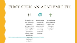 The Transition - Key to Success in College | PPTX