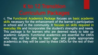 Transition-Curriculum-Packages.pptx