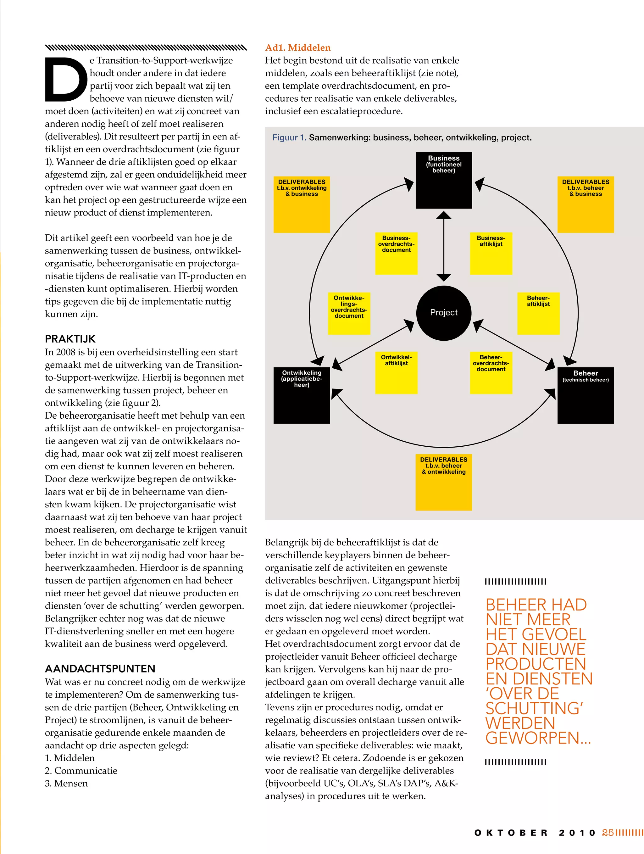 Transition-to-support - Hoezo over de schutting | PDF
