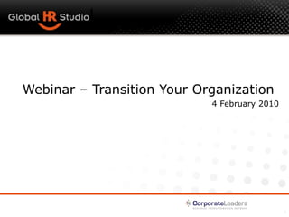 Webinar - Transition Your Organization - The Microsoft Case | PPT