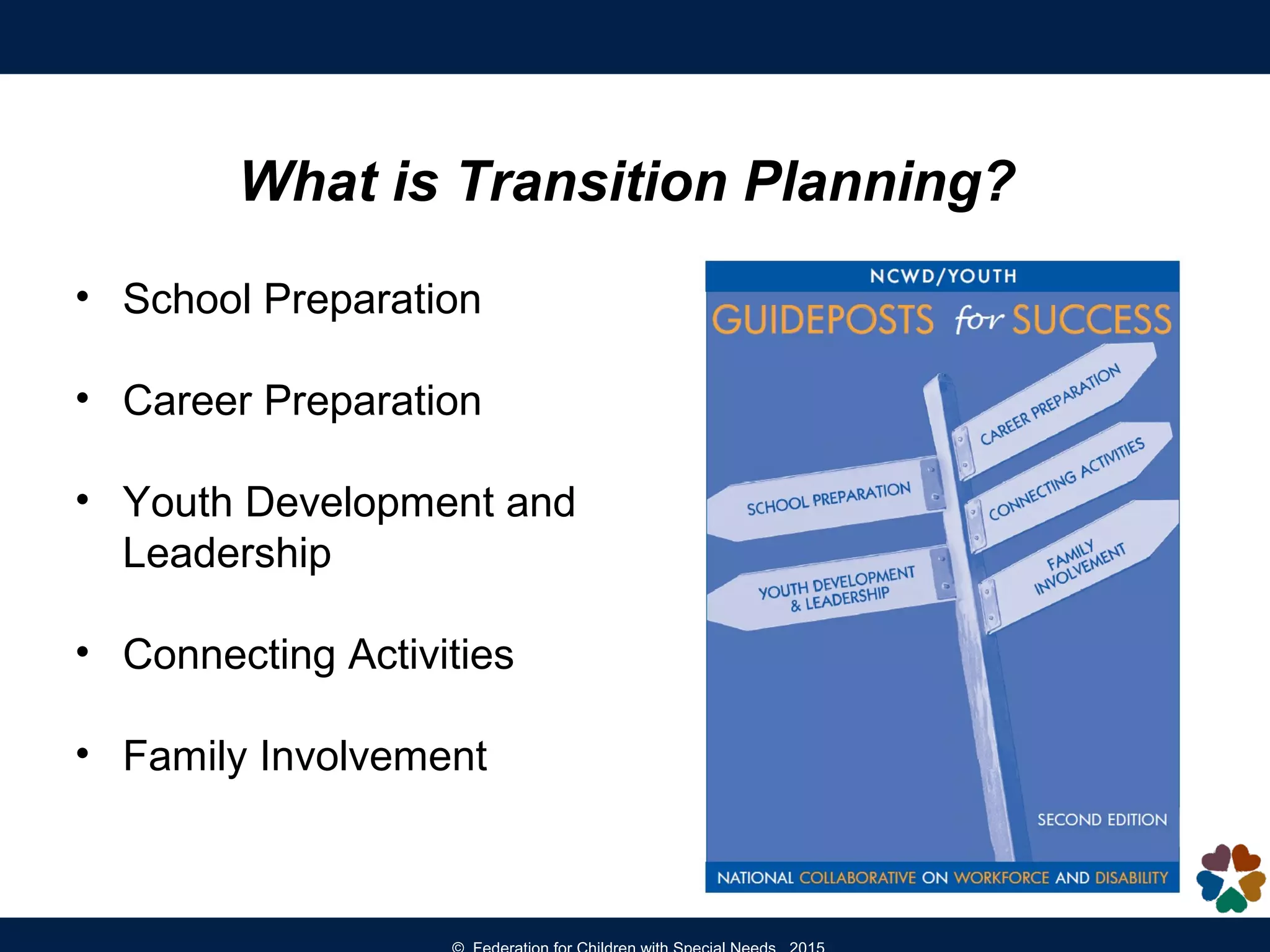 Introduction to the Transition Planning Process (Updated 10/17) | PPT