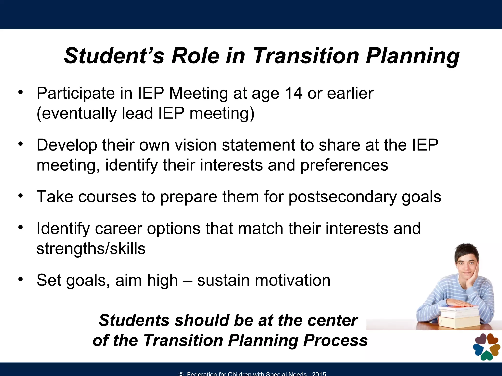 Introduction to the Transition Planning Process (Updated 10/17) | PPT