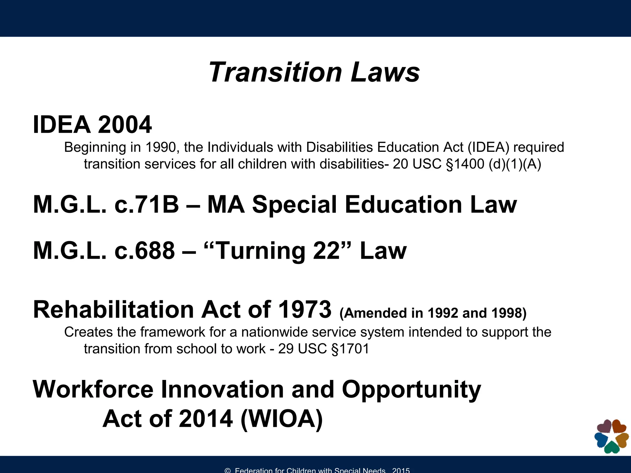 Introduction to the Transition Planning Process (Updated 10/17) | PPT