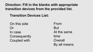 Transitional-devices.pptx LESSON FOR 4TH QUARTER | PPTX