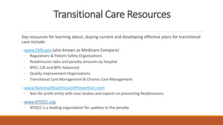 Transitional care ceu | PPT