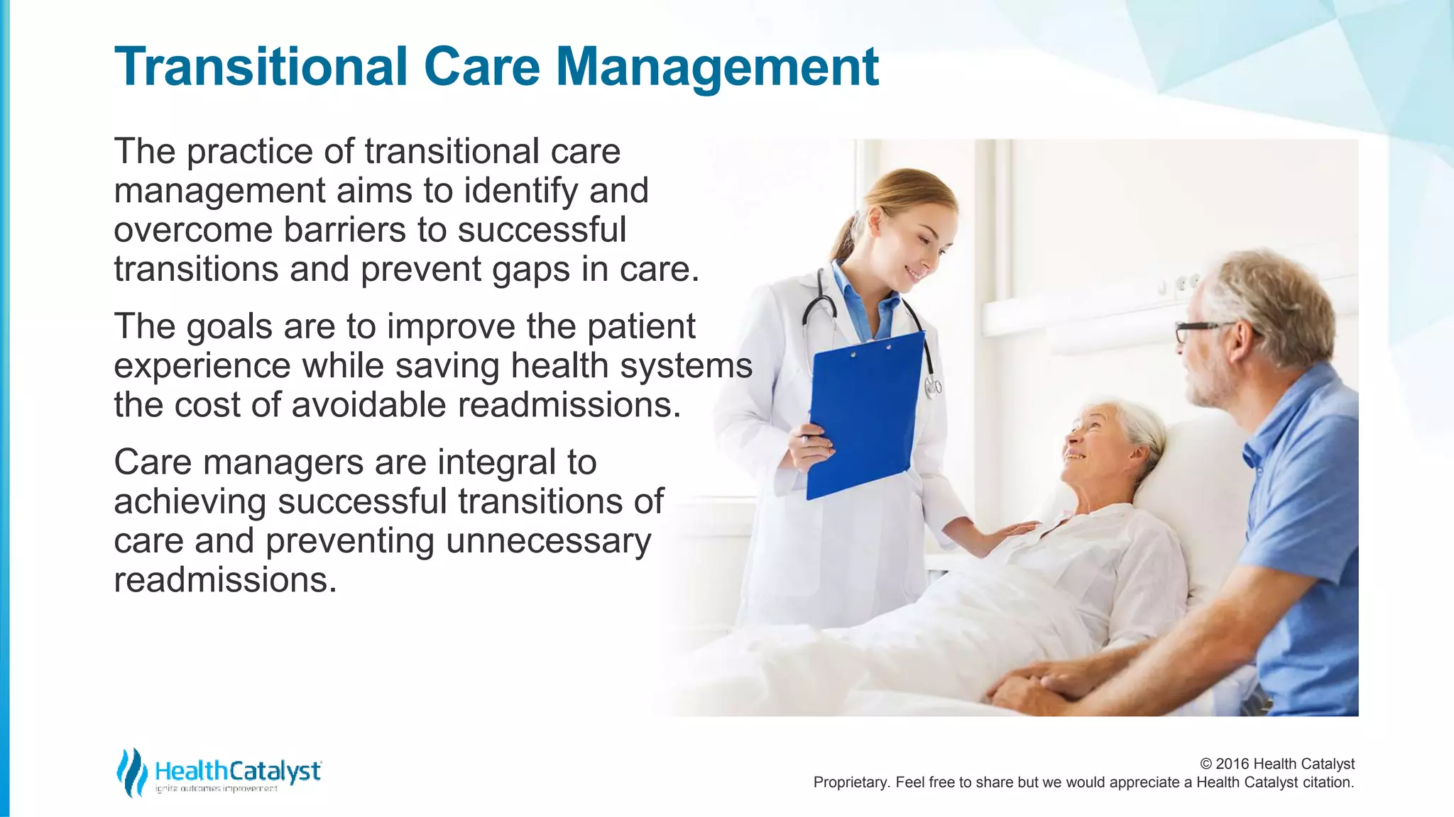 Transitional Care Management: Five Steps to Fewer Readmissions ...