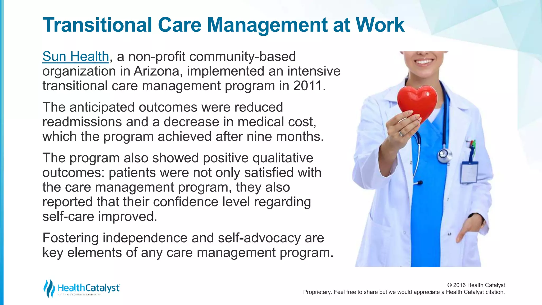 Transitional Care Management: Five Steps to Fewer Readmissions ...