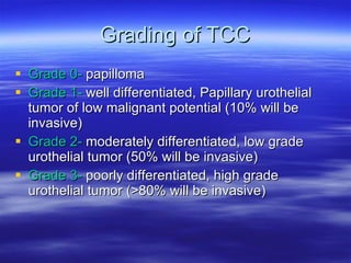 Transitional cell carcinoma of urinary bladeder | PPT