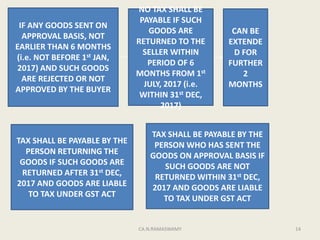 Transitional credit under gst | PPTX