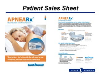 Transitional dental sleep apnea apnea rx training | PPT