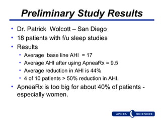 Transitional dental sleep apnea apnea rx training | PPT