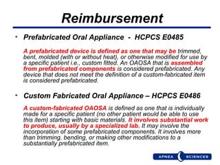 Transitional dental sleep apnea apnea rx training | PPT