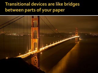 Transitional devices | PPTX