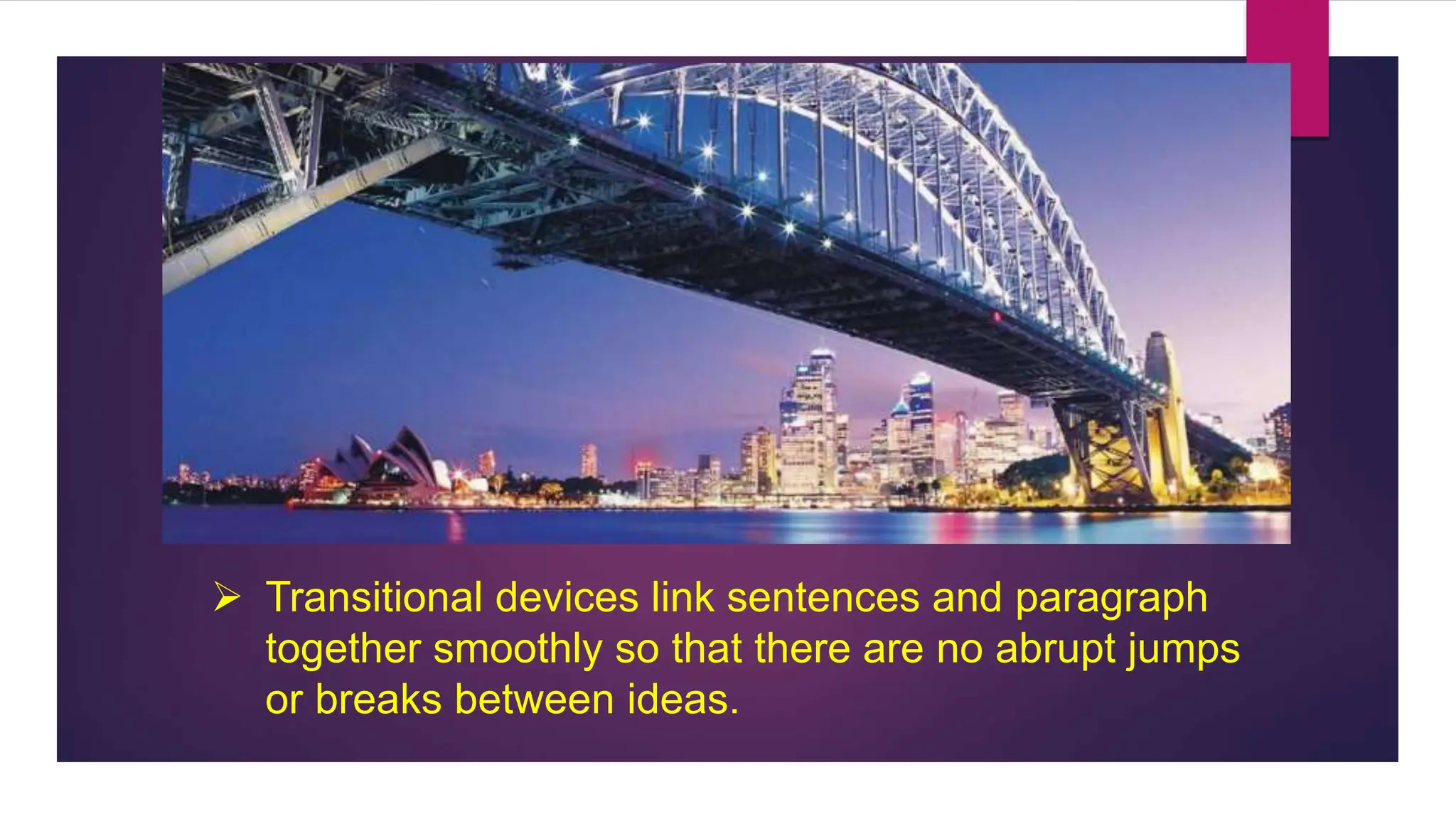 TRANSITIONAL DEVICES.pptx learn English Grammer | PPTX