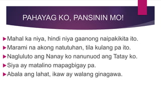 Transitional devices at pangatnig | PPTX