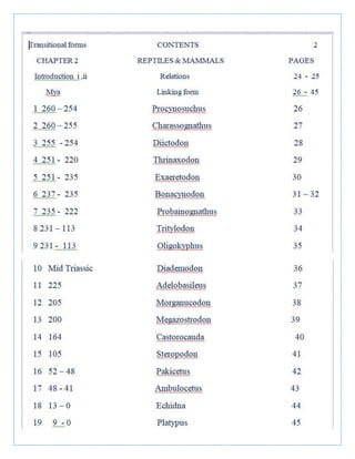 Transitional forms contents | DOCX